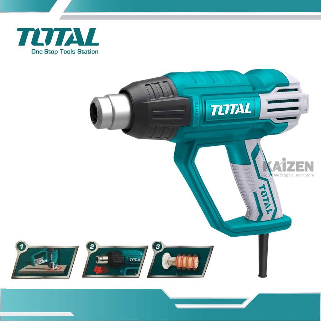 مسدس تسخين 2000 وات سوبر توتال_TB20045 - شركة النسر للعدد والادوات