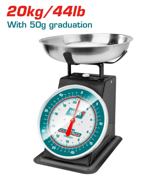 Total tools Spring scale 20 KG – TESA5201 ميزان توتال 20 كيلو - شركة ...